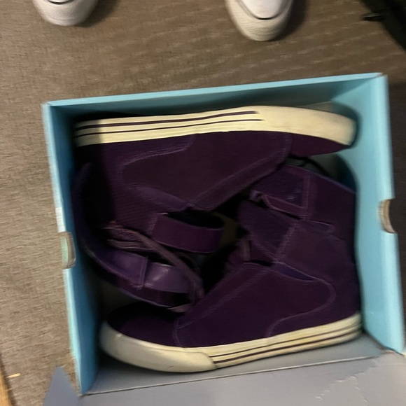 Society | Shoes | Supra Purple Hightop Sneakers | Poshmark